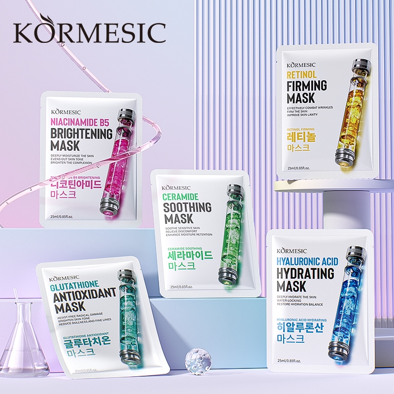 Jual Kormesic Brightening & Repair Sheet Mask | Masker Wajah Retinol ...