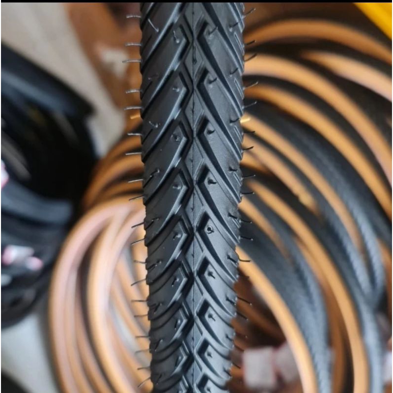 Jual Ban Luar Tire Kenda 700x38c K180 Gumwall List Coklat 700 x 38c | Shopee Indonesia