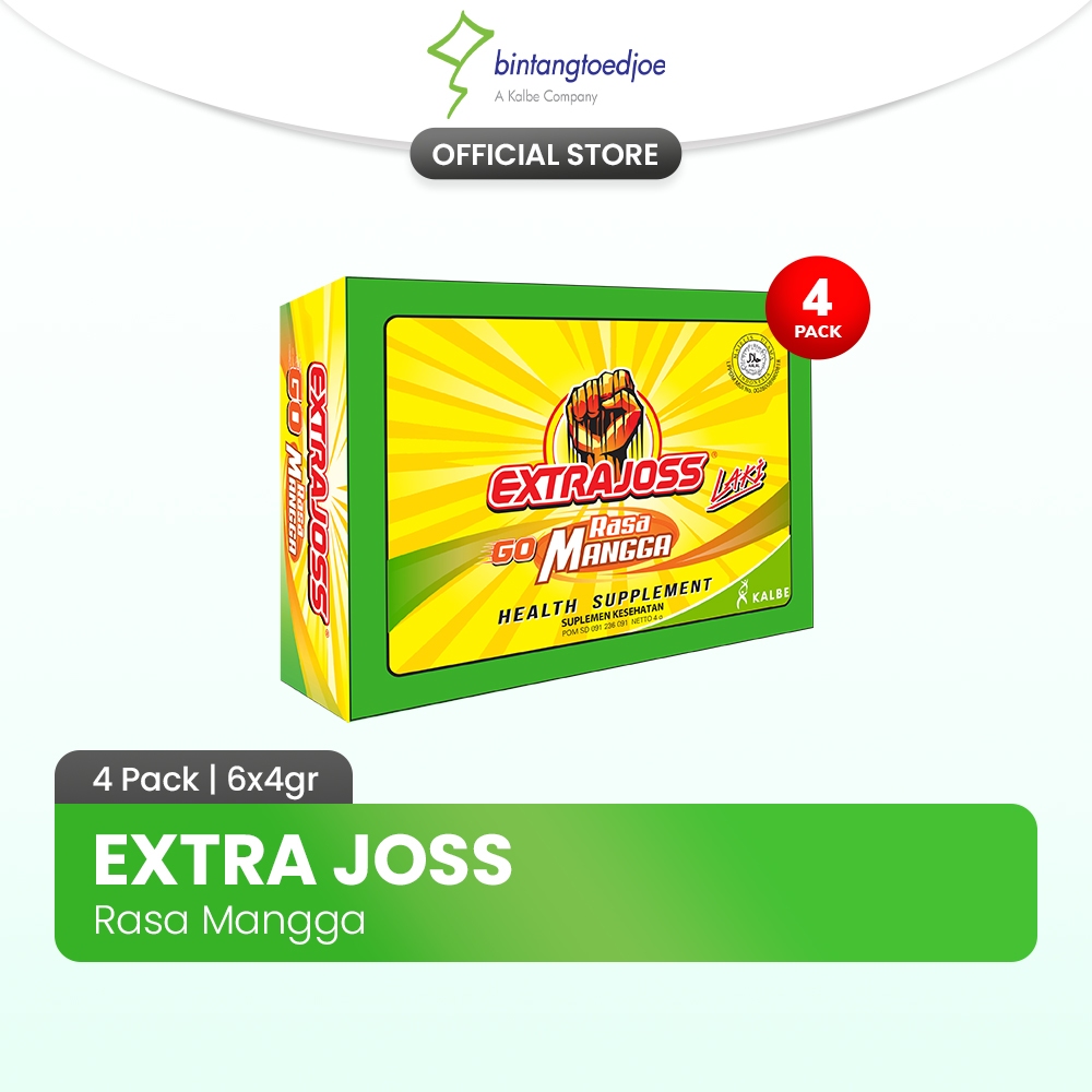 Jual Extra Joss Mangga 4 Pack (24 sachet) | Shopee Indonesia