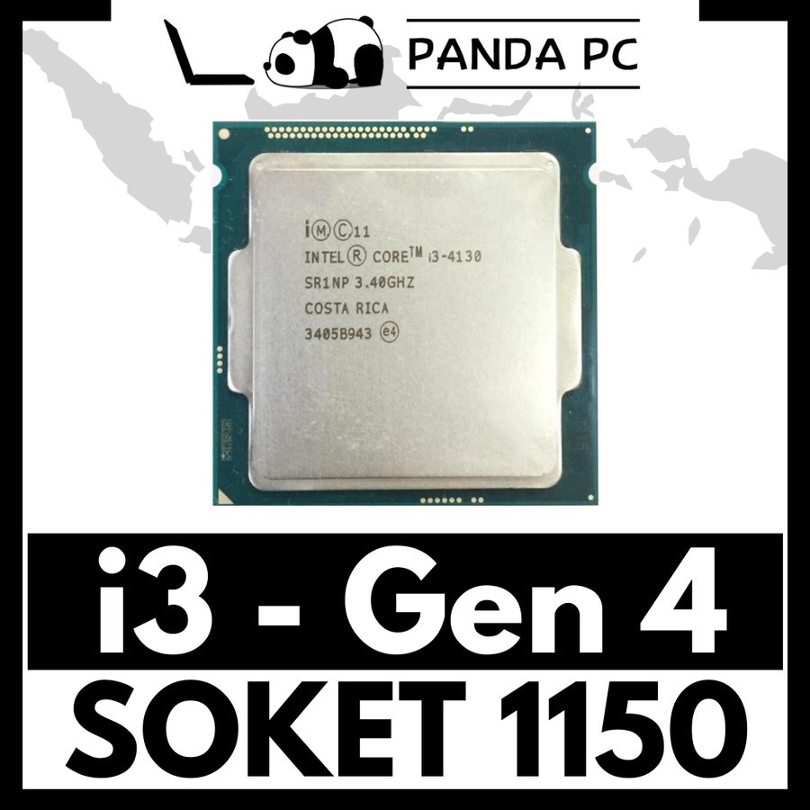 Jual Processor Core i3 Gen 4 LGA 1150 Haswell 4130 4150 4160 4170 4130T ...