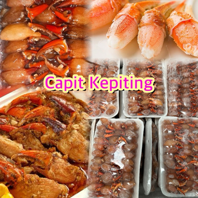 Jual capit kepiting bakau kupas cangkang/ cingkong/ cimkong frozen ...
