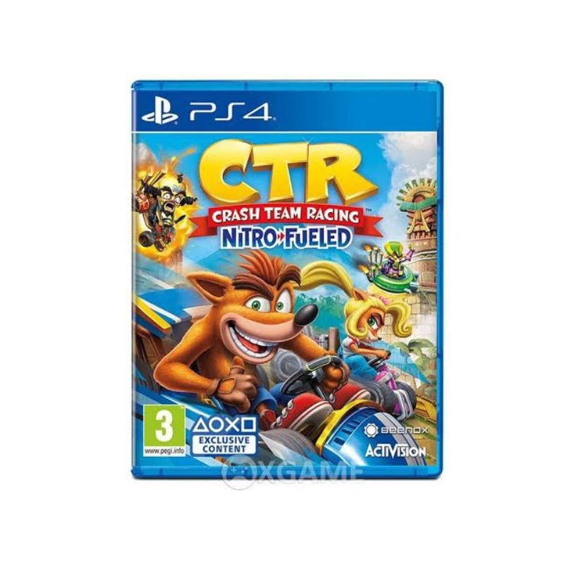 Jual Crash Team Racing Nitro Fueled CTR PS4 Region 3 | Shopee Indonesia