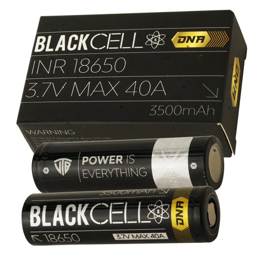 Jual Baterai BLACKCELL BLACK DNA 3500 mAh GOLD 40A 18650 BATTERY BLACK ...