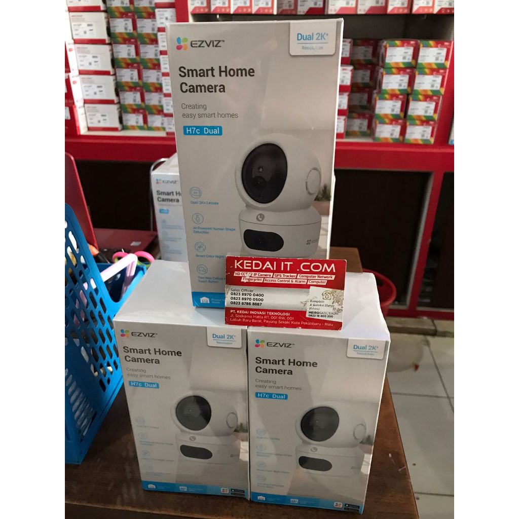 Jual EZVIZ SMART CAMERA CS-H7C (4MP+4MP) | Shopee Indonesia