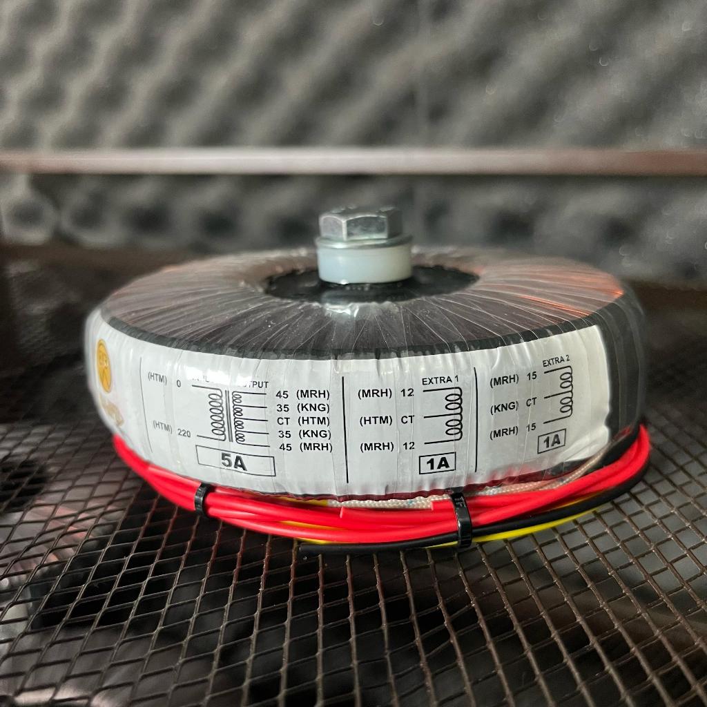 Jual Trafo Toroid Donat LOWMID 5A CT 45V 55V Spek STANDAR | Shopee Indonesia