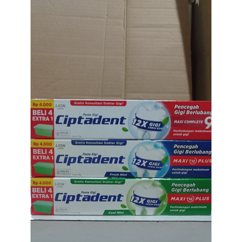 Jual Pasta gigi ciptadent 75 gr | Shopee Indonesia