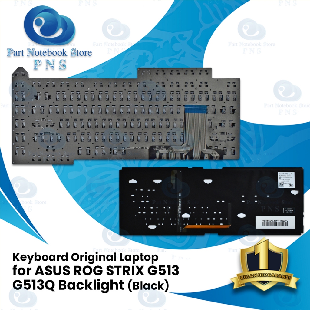 Jual Keyboard Original Laptop for ASUS ROG Strix G513 Backlight (Black ...