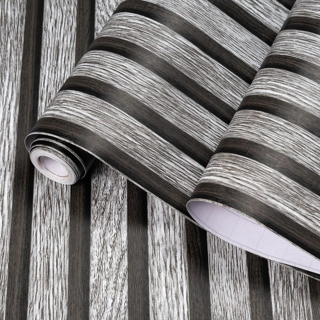 Jual Wallpaper Dinding Wallpaper Kayu Panel Abu Muda 7m,s/d 8m Lebar ...