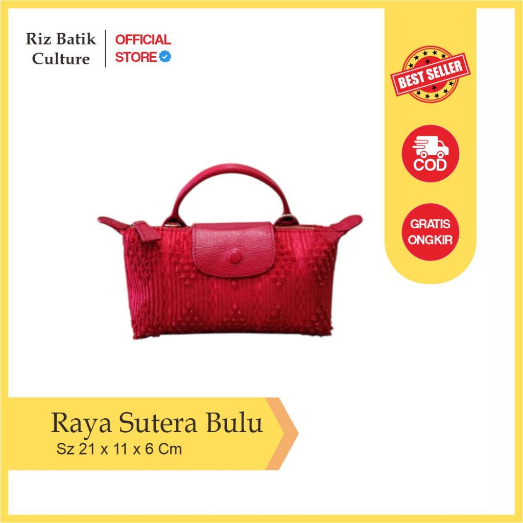 Jual Raya Tenun Sutera Bulu/Tas Batik/Tas Tenun/Tas Kulit/Tas ethnic ...