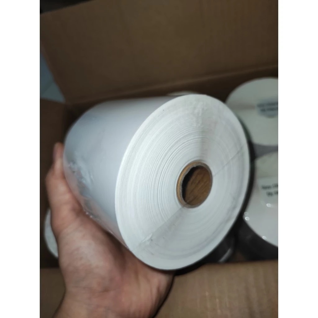 Jual Stiker kertas Label Barcode Thermal 100x150 mm Label Pengiriman ...