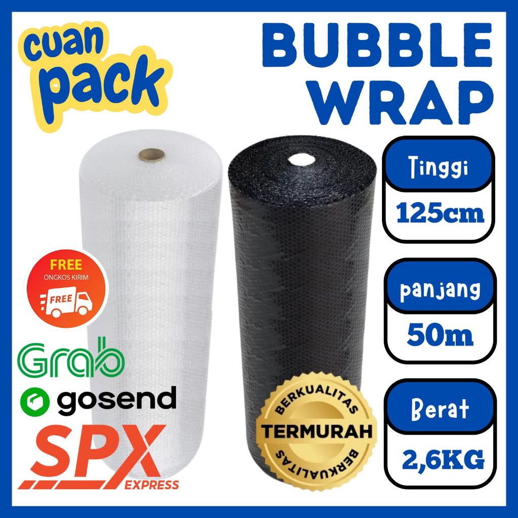 Jual Bubble Wrap Murah Berkualitas 2.6 KG | Shopee Indonesia