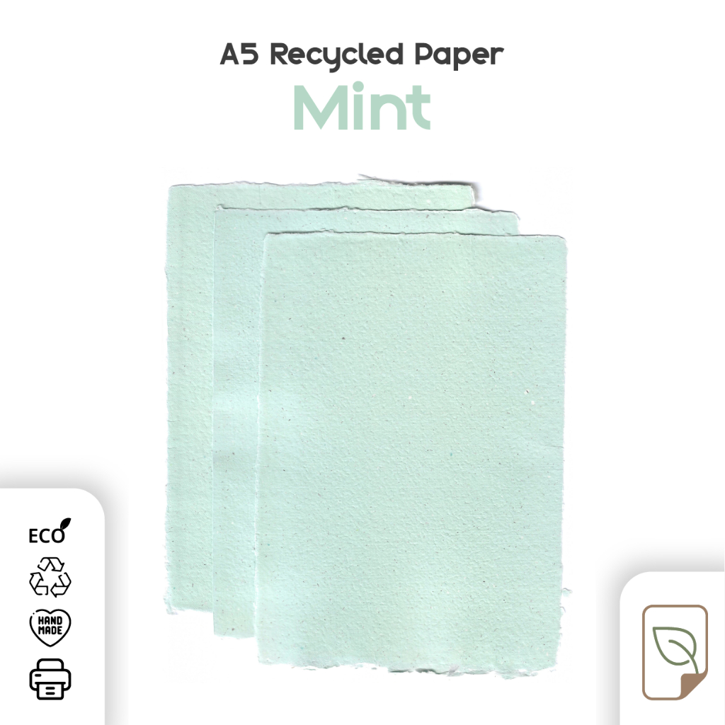 Jual [MINT] A5 Kertas Daur Ulang / Recycle Paper / Handmade / by ...