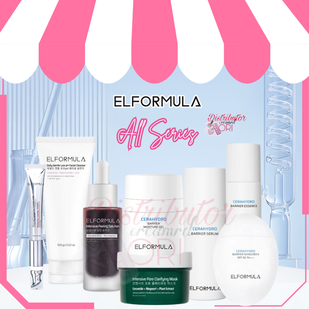 Jual ELFORMULA SKINCARE SERIES MOISTURIZER/ SERUM PEELING / SUNSCREEN ...