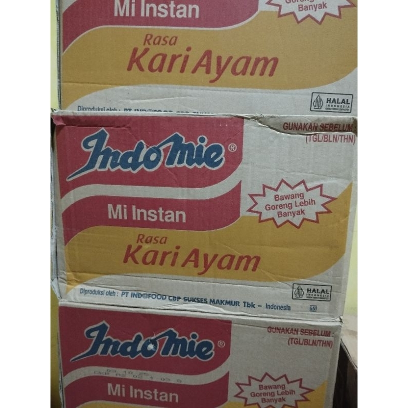 Jual indomie kari ayam 40 pcs (1 dus) | Shopee Indonesia
