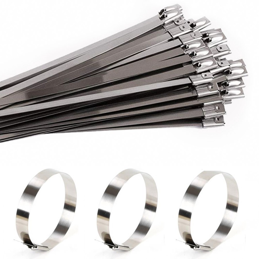 Jual STAINLESS STEEL CABLE TIES 304 - PVC COATED ML PVC-400M-304 FORT ...