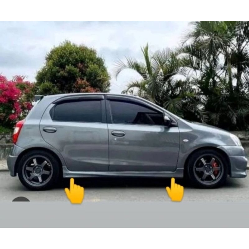 Jual bodykit sidekrit etios valco 2012 sampai 2107 kiri kanan | Shopee Indonesia