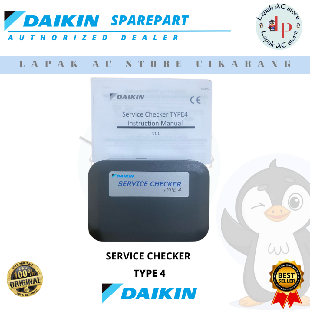 Jual SERVICE CHECKER TYPE 4 / ALAT CEKER UNIT AC DAIKIN VRV/ SERVICE ...