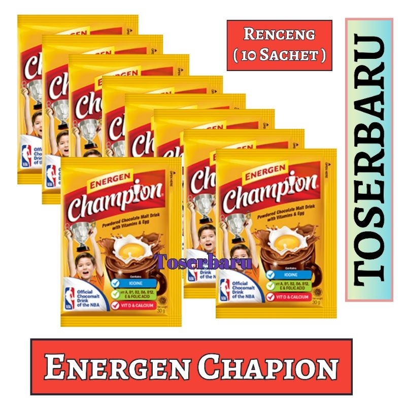 Jual Energen Champion || susu Coklat champion by ENERGEN ( 1 renceng ...