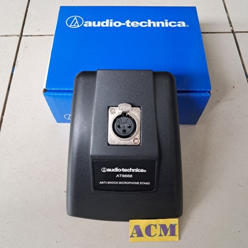 Jual DECKSTOP MIC PODIUM AUDIO TECHNICA AT8668 & AT8668S SWITCH & NON ...