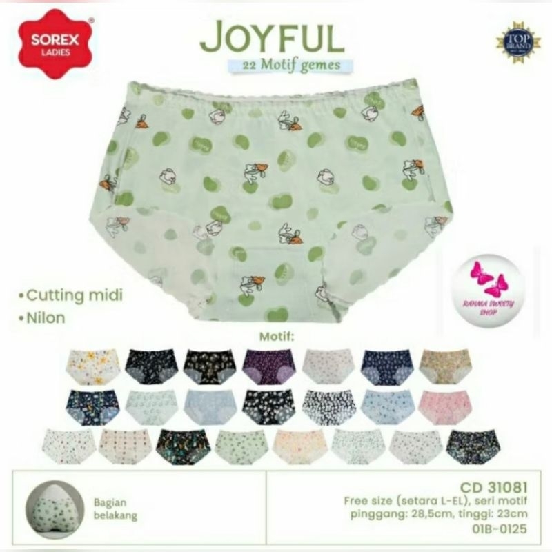Jual Celana dalam wanita Sorex seamless tanpa jahitan 31081 | Shopee ...