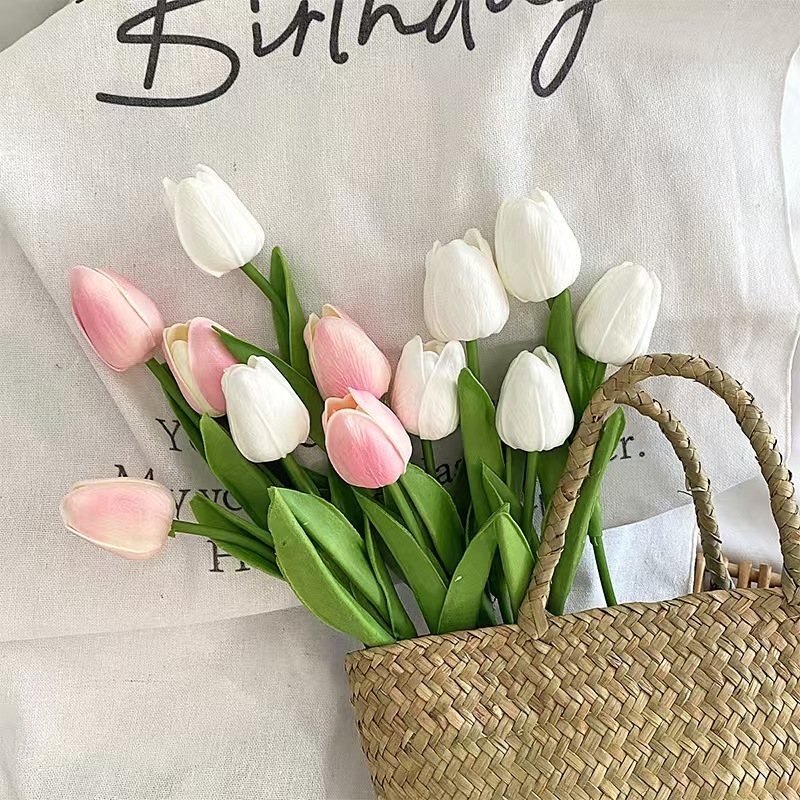 Jual Kado Bunga Tulip Latex/Bunga Tulip Artificial/Bunga Hiasan Ruang ...
