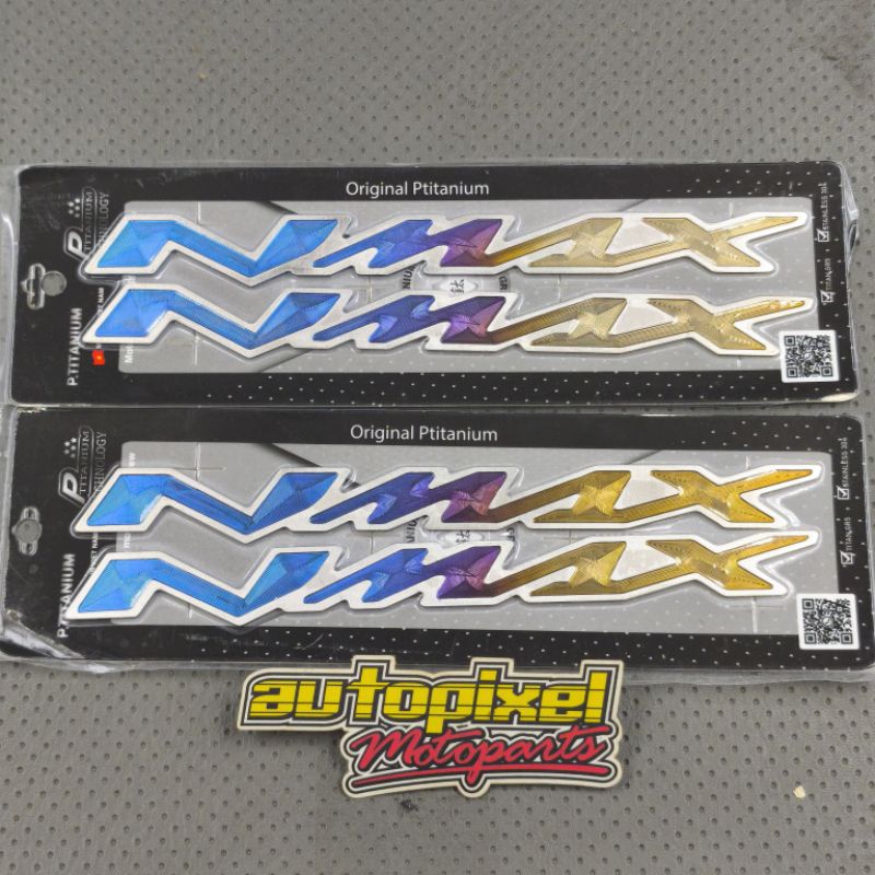 Jual Emblem nmax titanium emblem titan vietnam (sepasang) | Shopee ...