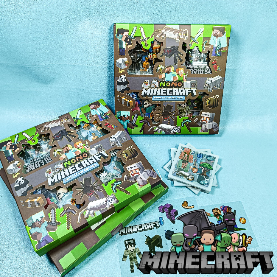 Jual MINECRAFT ROBLOX Sticker Big Box Isi 100 Lembar Aesthetic ...