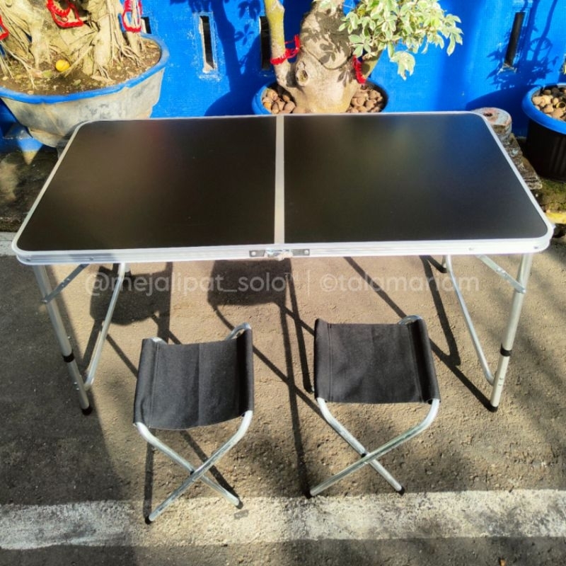 Jual MEJA LIPAT JUALAN PORTABLE MODEL KOPER | Shopee Indonesia