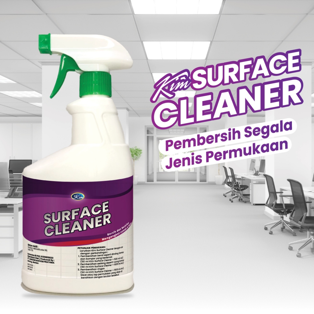 Jual KIM Surface Cleaner ( Multi Purpose Cleaner ) 500 ml | Shopee ...