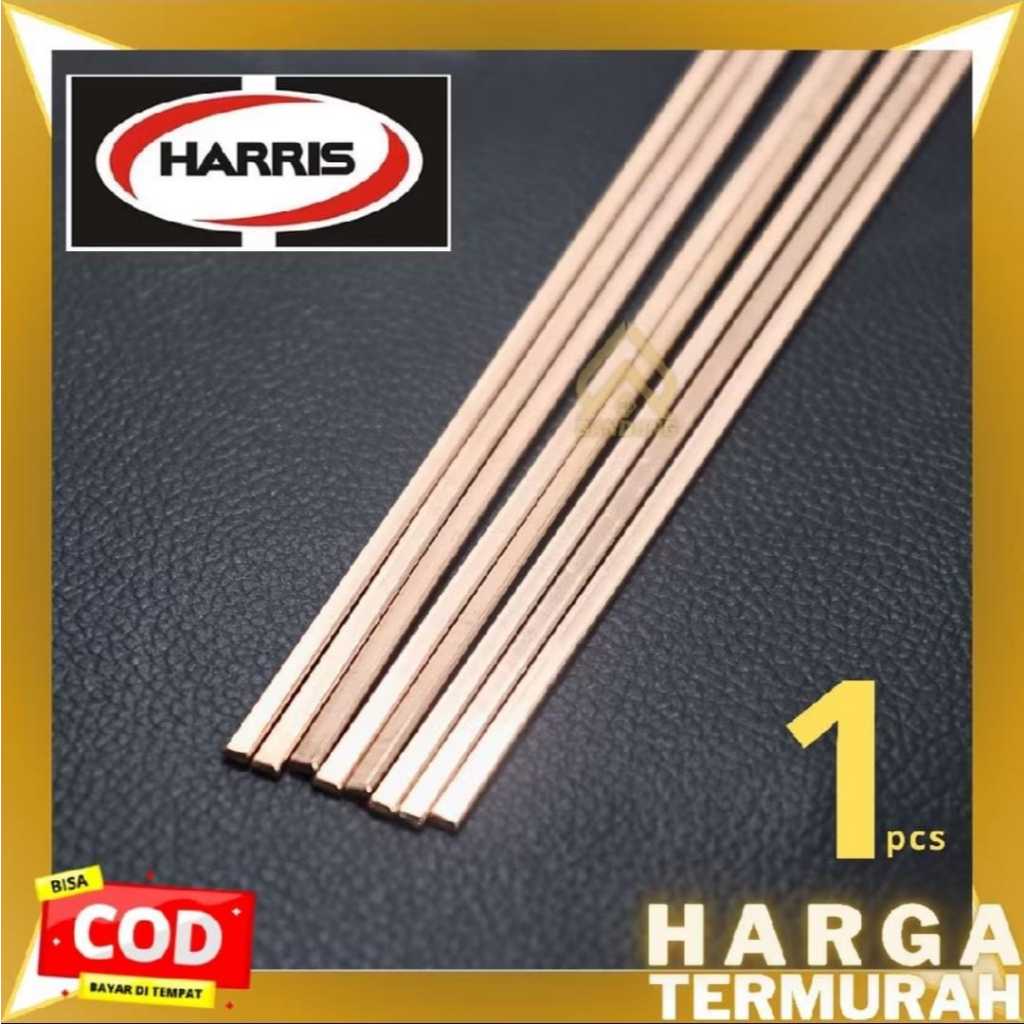 Jual KAWAT LAS TEMBAGA PERAK MERK HARRIS USA UNTUK LAS PIPA AC PER 10 ...