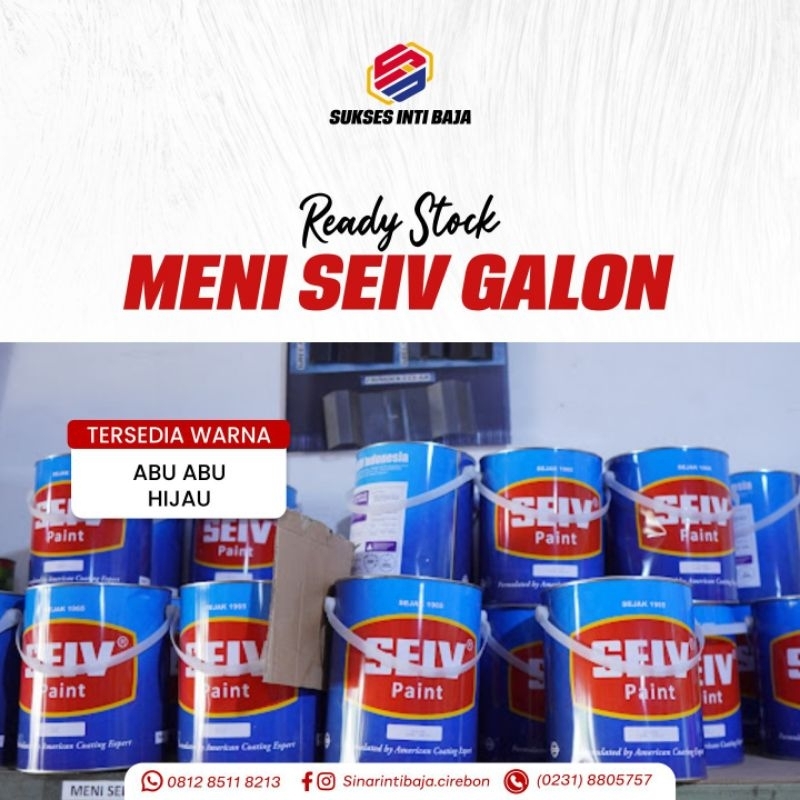 Jual Meni / Cat Dasar SEIV 5Kg | Shopee Indonesia