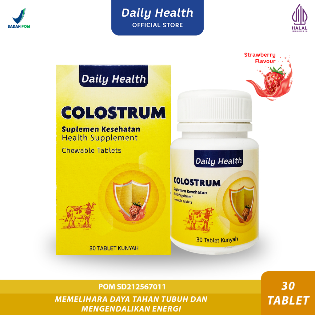 Jual Daily Health Colostrum / Mineral / Asam Amino - Suplemen Untuk ...
