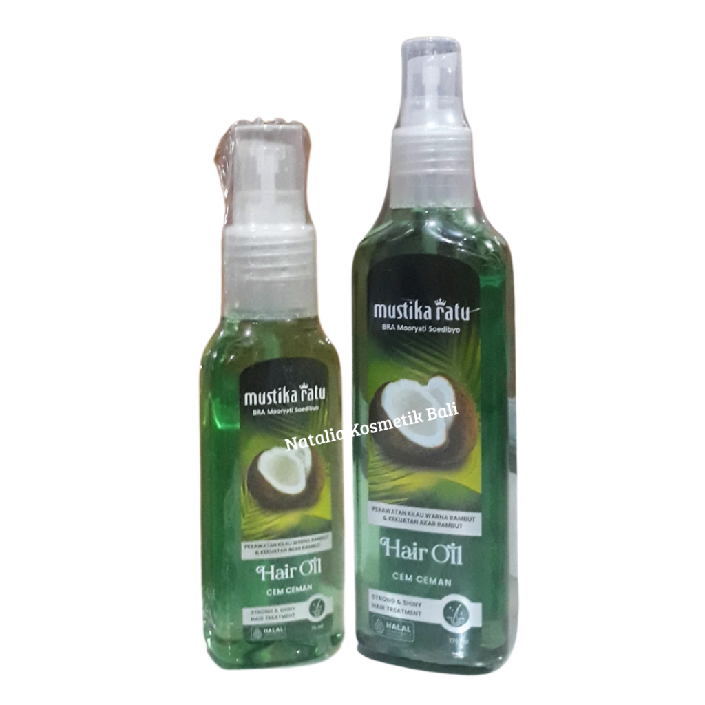 Jual Mustika Ratu Hair Oil Cem Ceman - Mustika Ratu Minyak Rambut Cem ...
