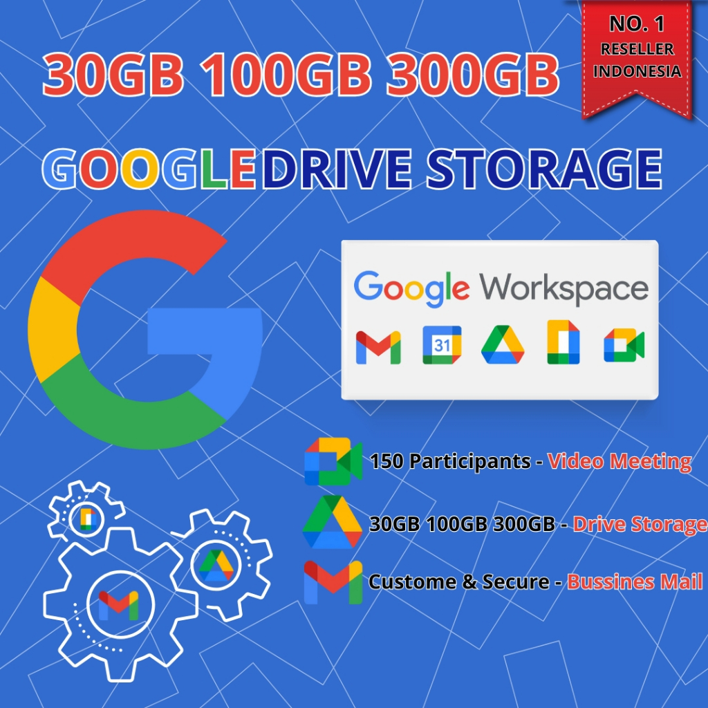 Jual Google Drive Storage 30GB | 100GB | 300GB | Shopee Indonesia