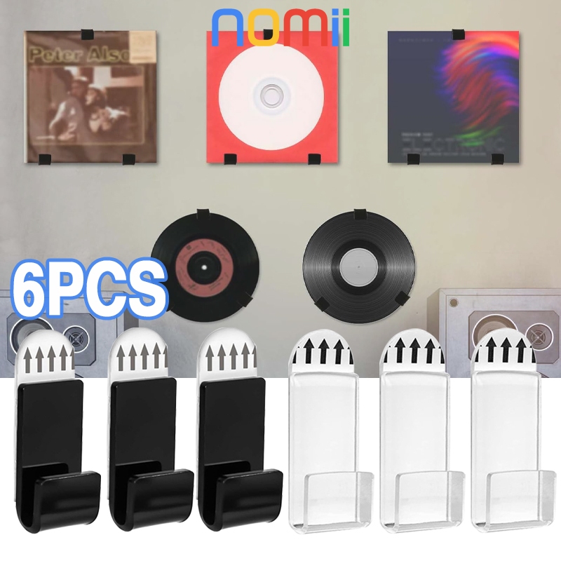Jual 6Buah Rak Piringan Tempel Dinding Minimalis Vinyl Storage Record ...