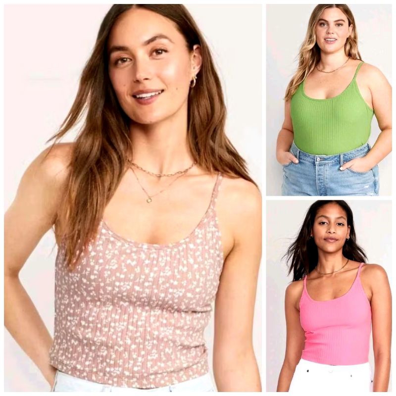 Jual Tank Top bahan katun adem ON/Tank top wanita/tank top polos8 ...