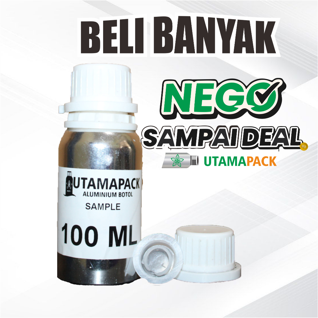 Jual Botol BIBIT PARFUM KALENG 100 ML 100ML 100GRAM 100G BOTOL ...