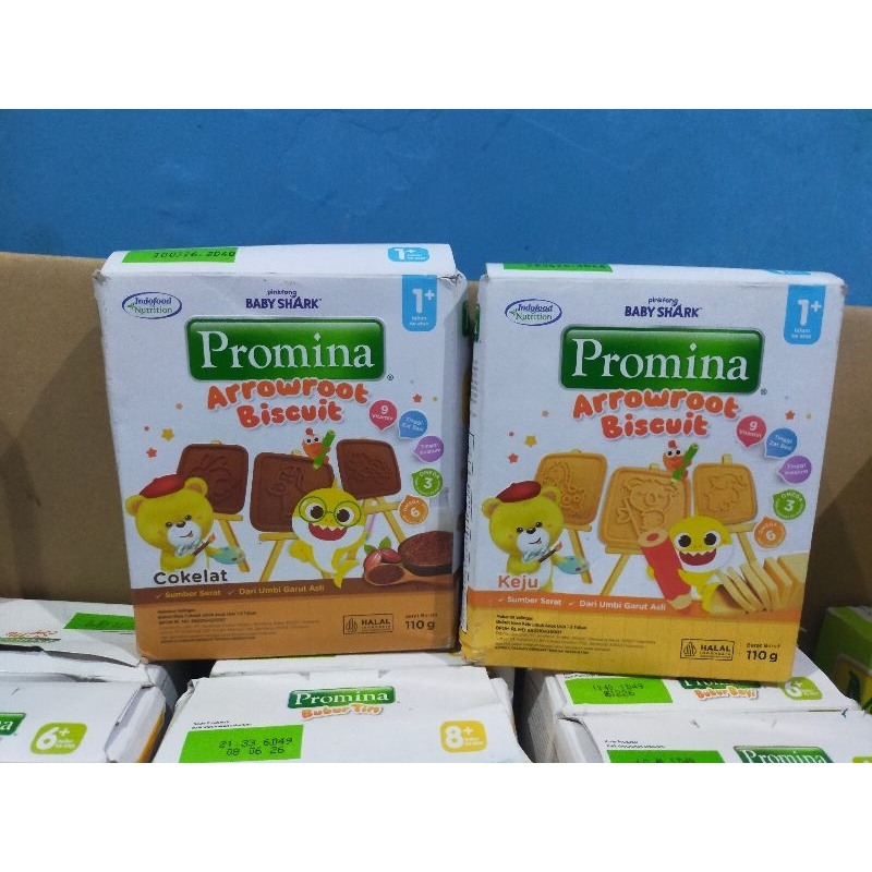 Jual Promina Arrowroot Biscuit REJECT KEMASAN | Shopee Indonesia