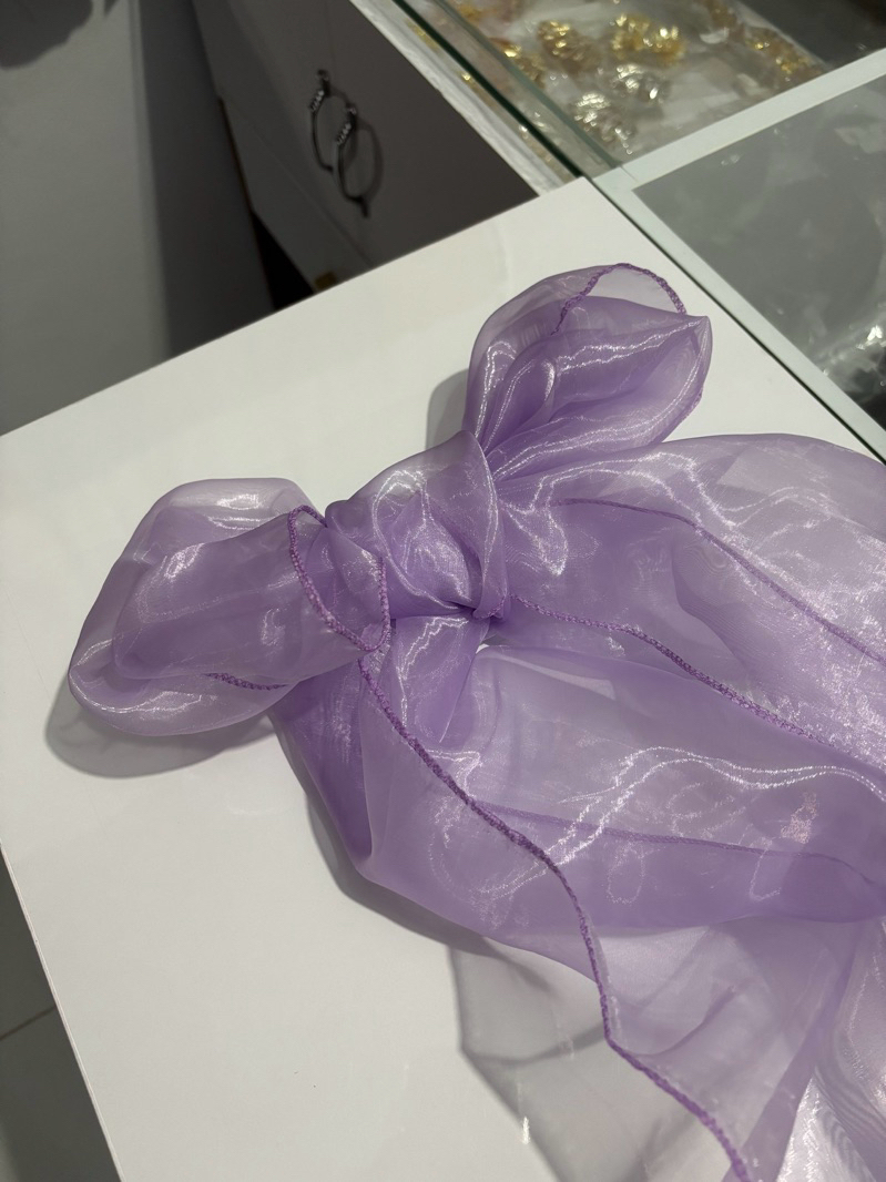 Jual Selendang Kaca Organza - selendang princess selendang cinderella ...