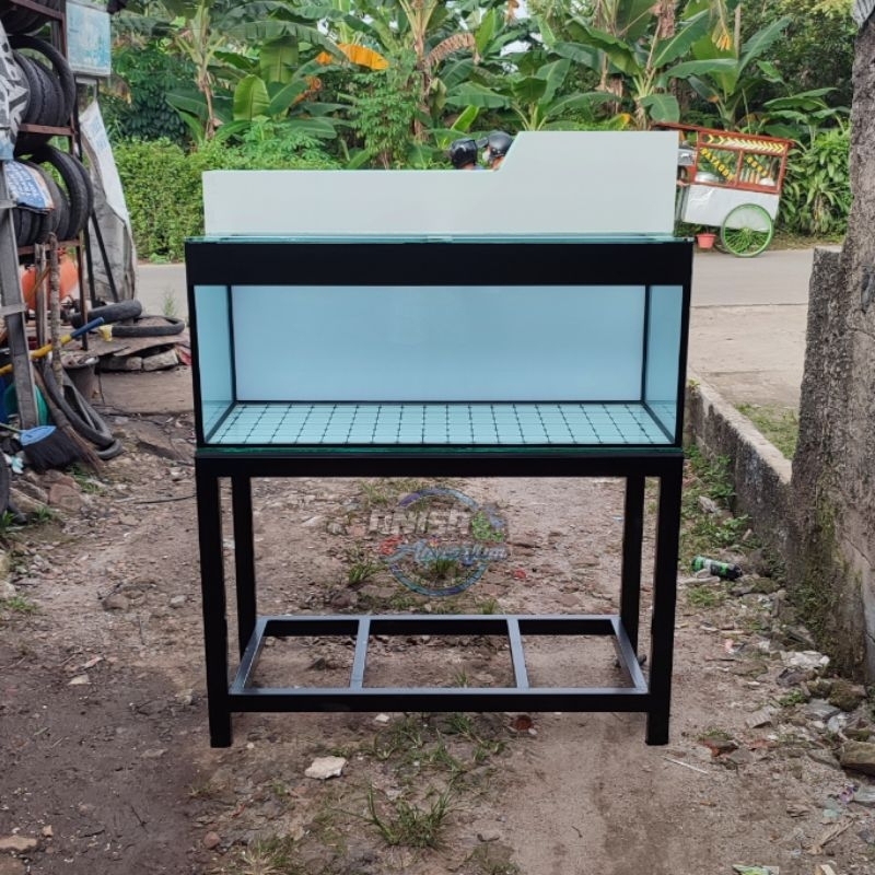 Jual PAKET AQUARIUM TOP KEKINIAN 120X50X50 FULL KACA 10MM | Shopee ...