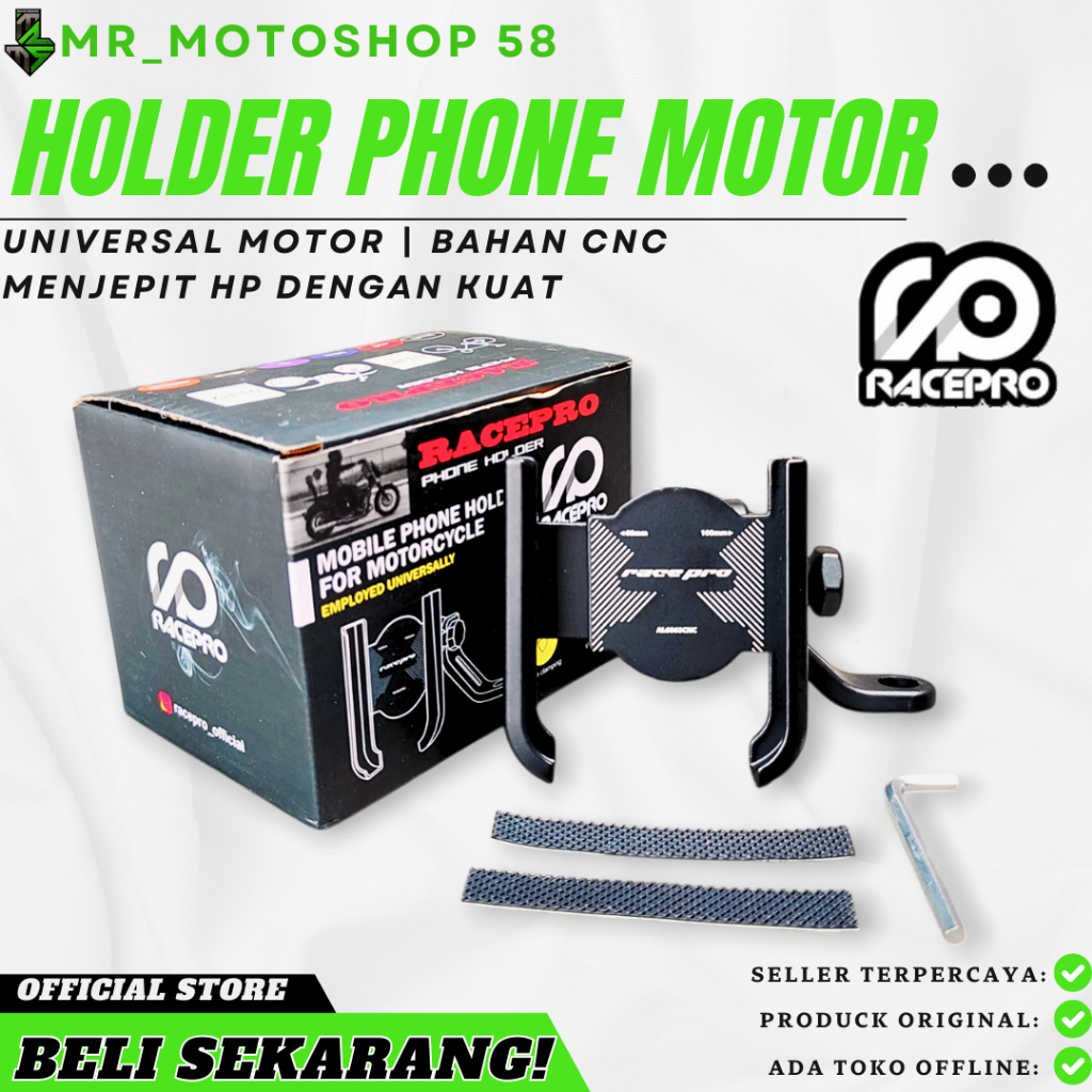 Jual HOLDER HANDPHONE MOTOR HOLDER MOTOR DUDUKAN HANDPHONE MOTOR HOLDER ...