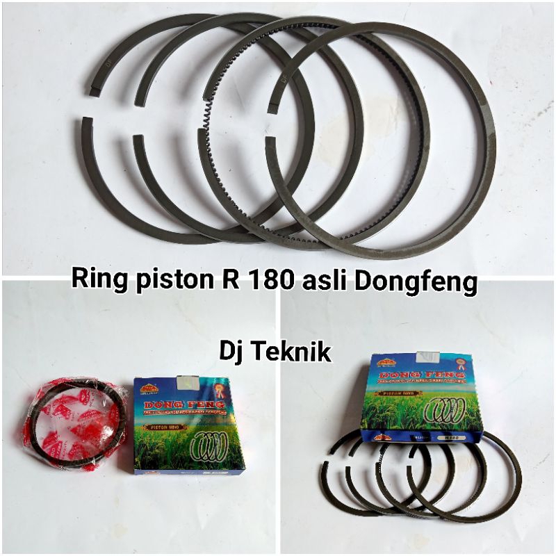 Jual RING PISTON DONGFENG R 180 MESIN 8 PK Asli Dongfeng/ RING SEHER R 180 MESIN 8 PK | Shopee ...