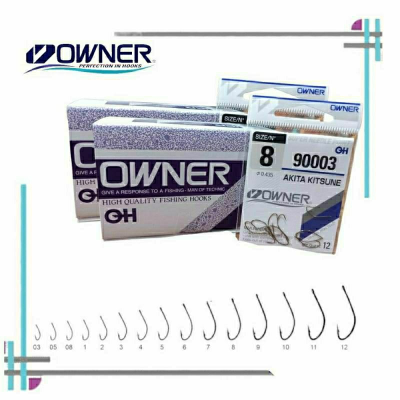 Jual MATA KAIL OWNER AKITAKITSUNE MODEL 90003 - TANPA LUBANG - EXTRA KUAT - EXTRA TAJAM - MADE ...