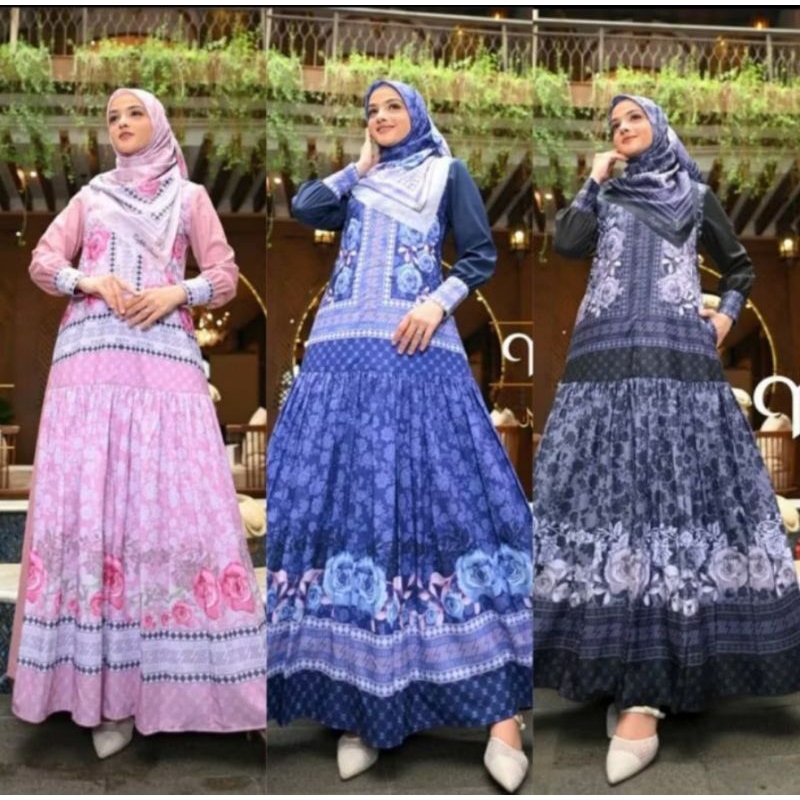 Jual MALIKA DRESS by ZALIFA (Preloved) | Shopee Indonesia