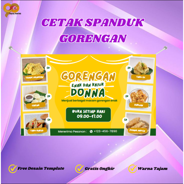 Jual BANNER / SPANDUK WARUNG GORENGAN | Shopee Indonesia