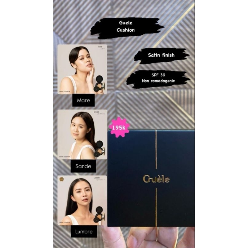 Jual Guele Bare Cushion 15gr | Shopee Indonesia