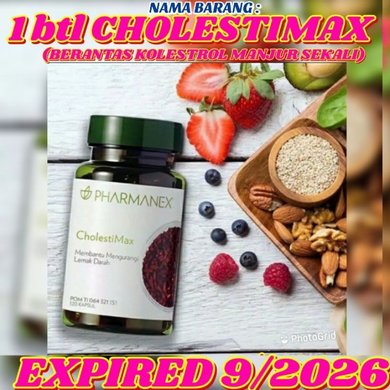 Jual C.H.O_LLLESTIMAX OBAT KOLESTROL MANJUR | Shopee Indonesia