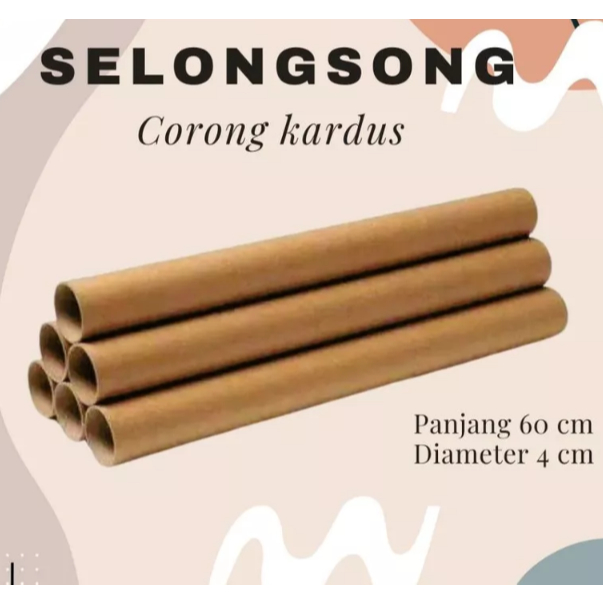 Jual Tambahan Packing Dus Tabung - Paper Cone untuk Wrapping Paper ...