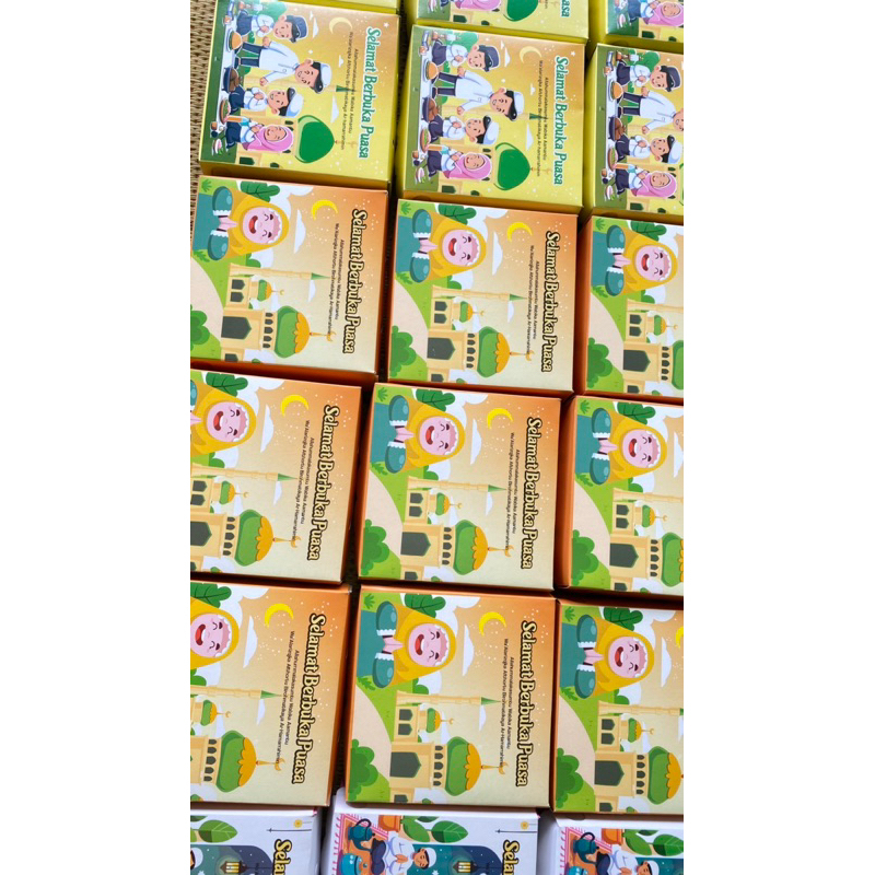 Jual Box Takjil Buka Puasa Ramadhan Alif Islamic gift | Shopee Indonesia