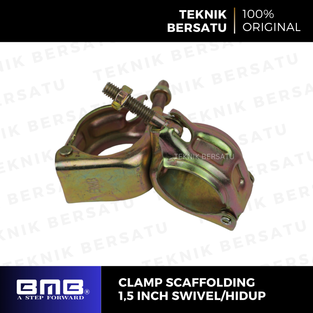 Jual BMB Swivel Clamp Scaffolding 1,5 inch / Klem Steger Hidup | Shopee ...